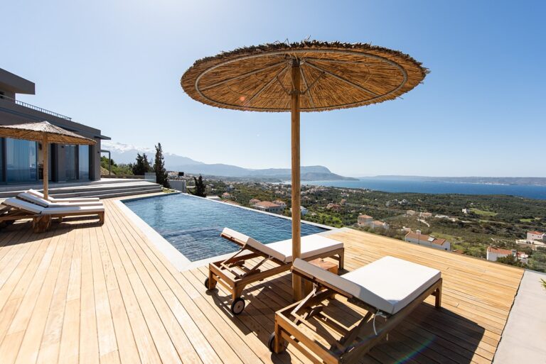 Modern Villa with Sea View in Chania - Lilea Luxury Villa | Talos ...